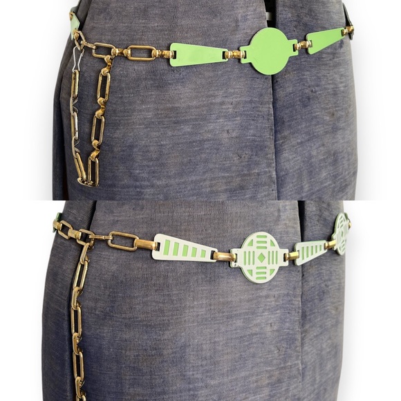 Vintage | Accessories | Vintage Reversible Chain Link Belt | Poshmark